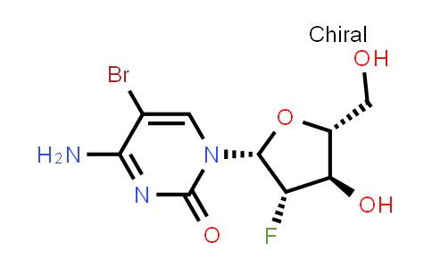 4-Amino-5-Bromo-1-(2-Deoxy-2-Fluoro-beta-D-Arabinofuranosyl)-2(1H)-Pyrimidinone_69123-93-9 ...