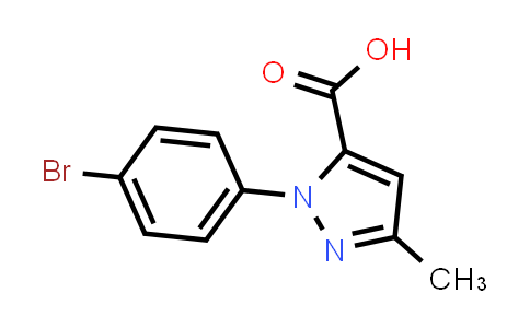 1-(4-Bromophenyl)-3-methyl-1H-pyrazole-5-carboxylic acid_618101-88-5_Hairui Chemical