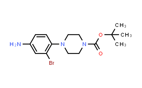 tert-Butyl 4-(4-amino-2-bromophenyl)piperazine-1-carboxylate_1314985-71-1_Hairui Chemical