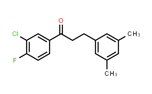 1-(3-Chloro-4-fluorophenyl)-3-(3,5-dimethylphenyl)-1-propanone_898780-78-4_해서 화공