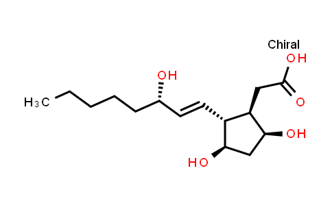 3a, 5a-Dihydroxy-2b-(3S-hydroxy-trans-1-octenyl)-1a-cyclopentane acetic ...
