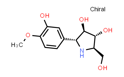 (2R,3R,4R,5R)-2-(3-hydroxy-4-methoxyphenyl)-5-(hydroxymethyl)pyrrolidine-3,4-diol_431981-74-7_해서 화공