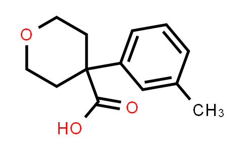 4-(m-tolyl)tetrahydropyran-4-carboxylic acid_889940-10-7_Hairui Chemical