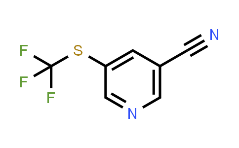 5-Trifluoromethylsulfanyl-nicotinonitrile_1204234-79-6_Hairui Chemical