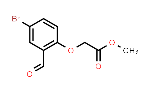 methyl 2-(4-bromo-2-formyl-phenoxy)acetate_24581-99-5_해서 화공