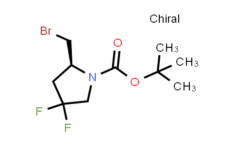 tert-Butyl (2S)-2-(bromomethyl)-4,4-difluoro-pyrrolidine-1-carboxylate_1279894-15-3_Hairui Chemical