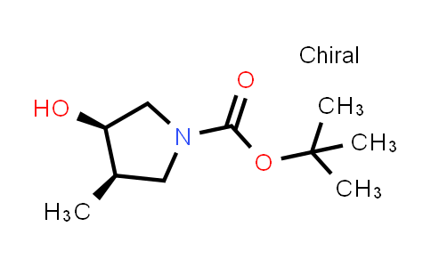 Tert-Butyl (3R,4R)-3-hydroxy-4-methyl-pyrrolidine-1-carboxylate_1107658-75-2_Hairui Chemical