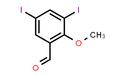 3,5-diiodo-2-methoxy-benzaldehyde_32024-13-8_Hairui Chemical