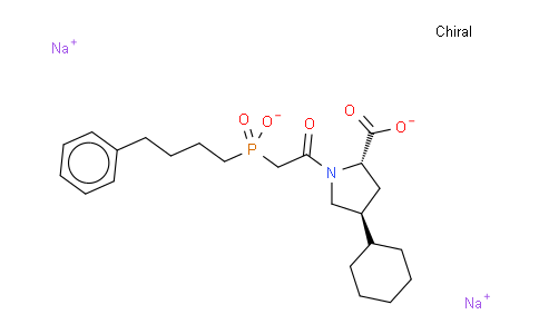L-Proline,4-cyclohexyl-1-[2-[hydroxy(4-phenylbutyl)phosphinyl]acetyl]-, (4S)-_95399-71-6_Hairui ...